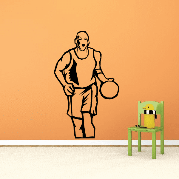 Basketball Wall Decal - Vinyl Decal - Car Decal - SM006 – Vinyl Disorder
