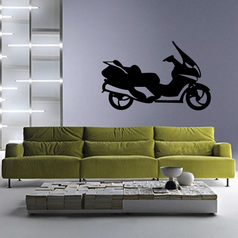 Big Side View Scooter Decal – Vinyl Disorder