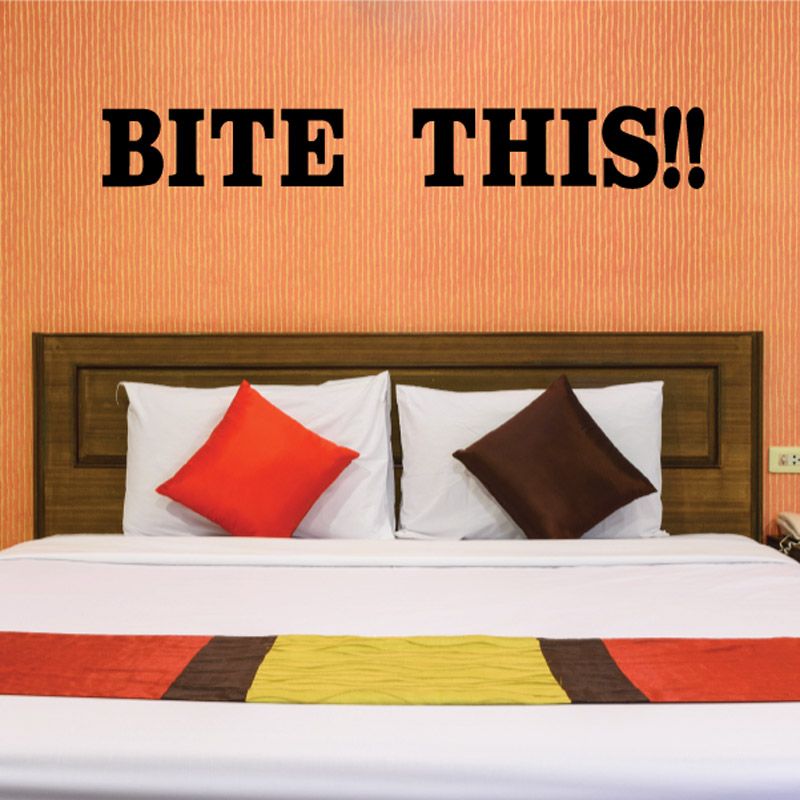 Bite This Decal – Vinyl Disorder