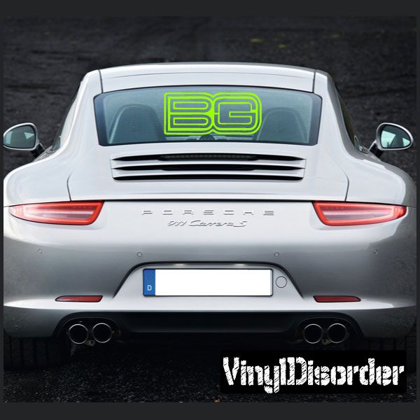 Bloodhound Gang BG Decal – Vinyl Disorder