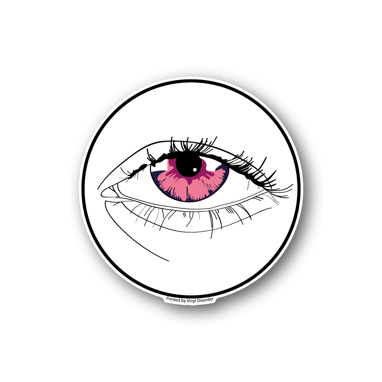 Bloodshot Eye Sticker – Vinyl Disorder