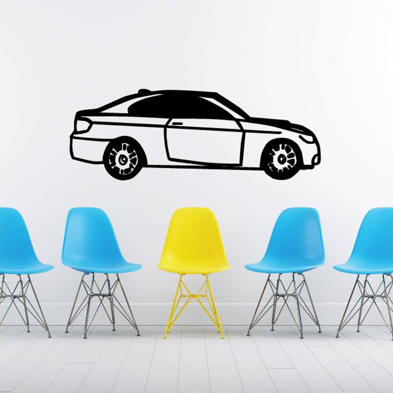 BMW Side View Decal – Vinyl Disorder