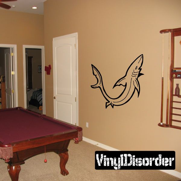 Bonehead Shark Turning Decal – Vinyl Disorder