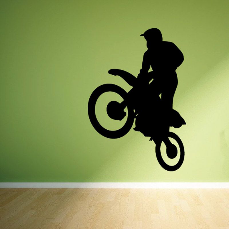 Boy Dirt Bike Decal – Vinyl Disorder