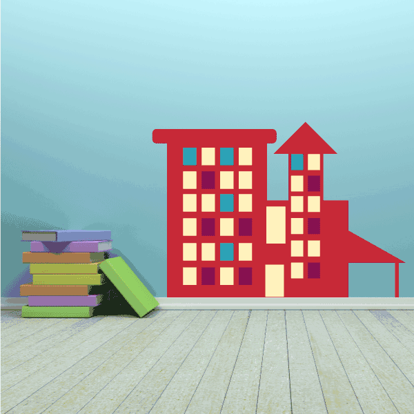 Building Wall Decal - Vinyl Decal - Car Decal - Idcolor005 – Vinyl Disorder