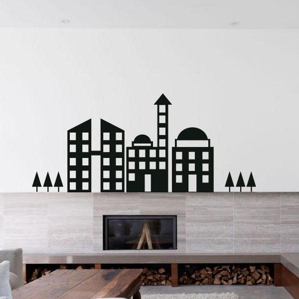 Business Building Wall Decal - Vinyl Decal - Car Decal - Id012 – Vinyl ...