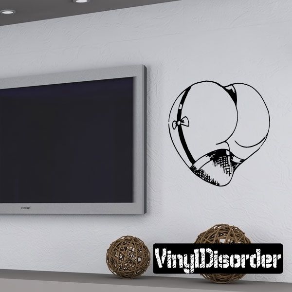 Butt Heart Decal – Vinyl Disorder