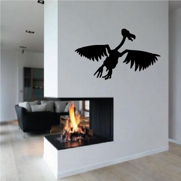 Buzzard Vulture Wings Decal – Vinyl Disorder