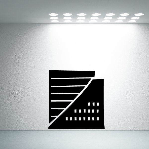 City Building Wall Decal - Vinyl Decal - Car Decal - BA014 – Vinyl Disorder