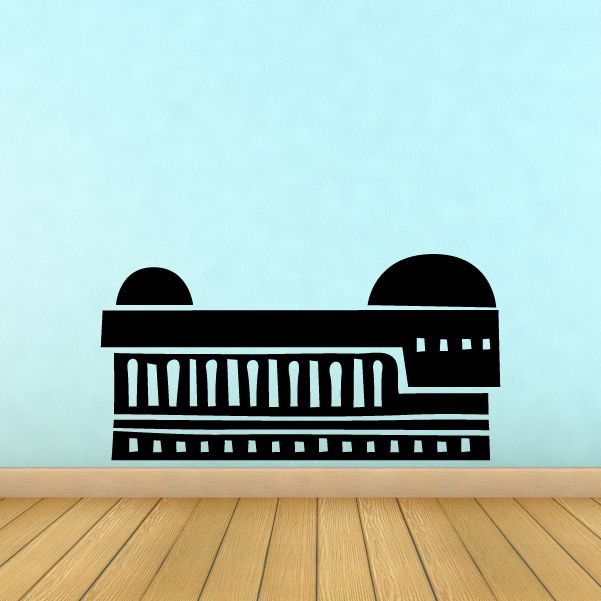 City Building Wall Decal - Vinyl Decal - Car Decal - BA016 – Vinyl Disorder