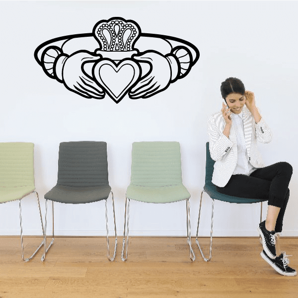 Claddagh - Vinyl Decal - Car Decal – Vinyl Disorder