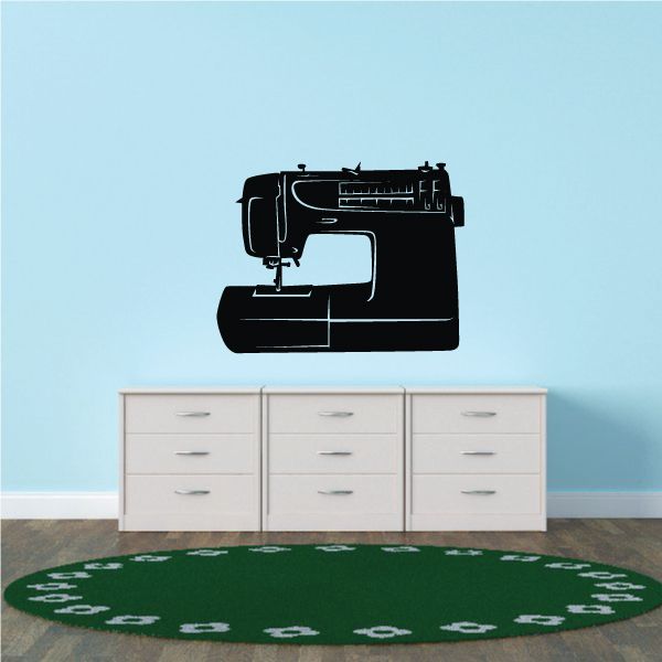 Classic Sewing Machine Decal – Vinyl Disorder