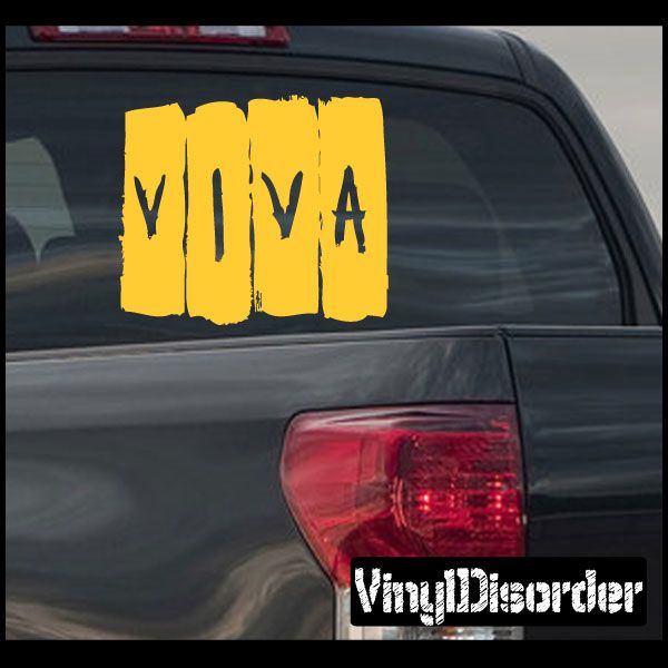 Coldplay Viva Decal – Vinyl Disorder