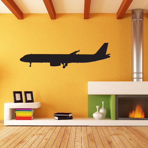 Commercial Airliner Profile Decal – Vinyl Disorder