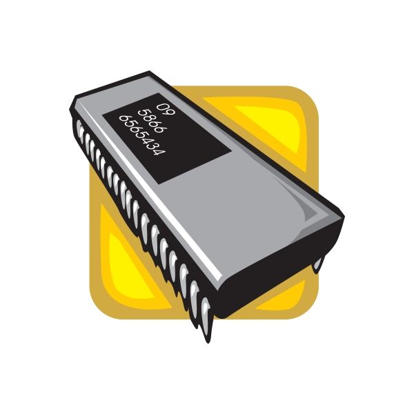 Computer Chip Sticker – Vinyl Disorder