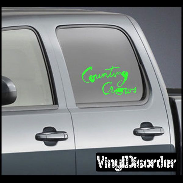 Counting Crows Decal – Vinyl Disorder