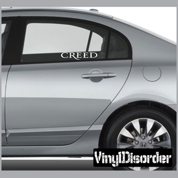 Creed Decal – Vinyl Disorder