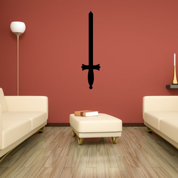 Cross Sword Decal – Vinyl Disorder