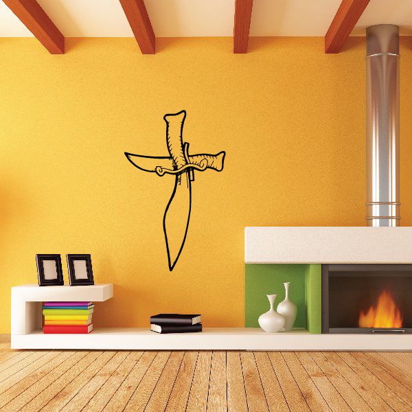 Crossed Swords Decal – Vinyl Disorder