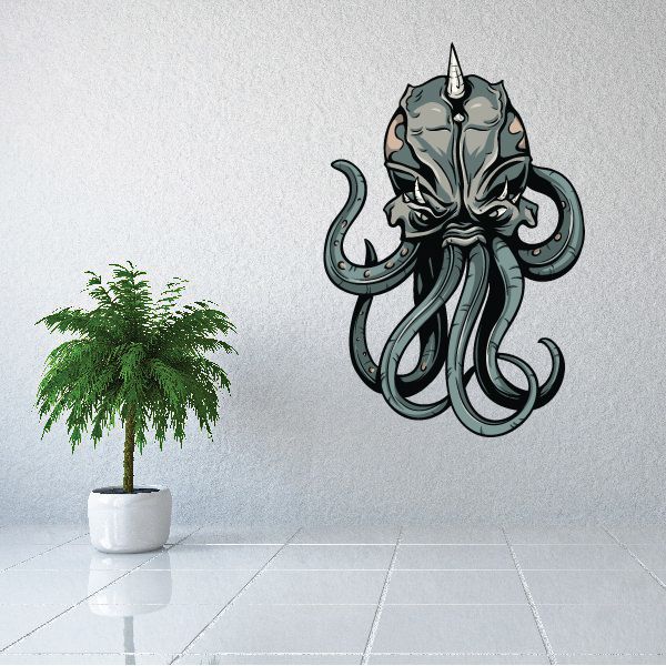 Cthulhu Head Sticker – Vinyl Disorder