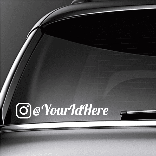 Custom Instagram Decal 02 – Vinyl Disorder
