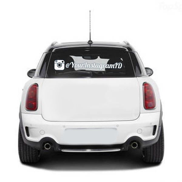 Custom Instagram Decal Camera Logo – Vinyl Disorder