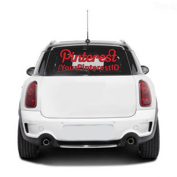Custom Pinterest Decal – Vinyl Disorder