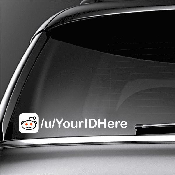 Custom Reddit Head Decal – Vinyl Disorder