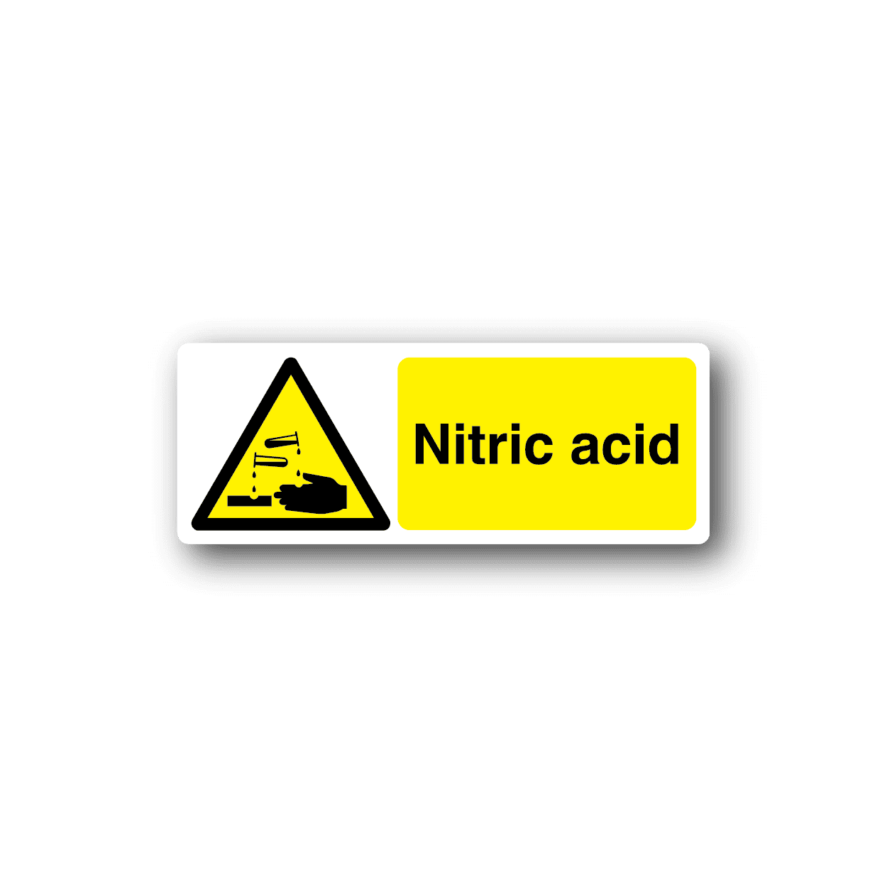 Danger Nitric Acid Sticker – Vinyl Disorder