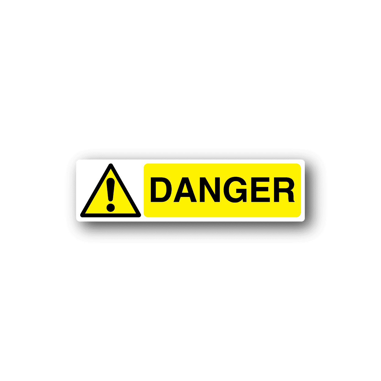 Danger Sticker – Vinyl Disorder