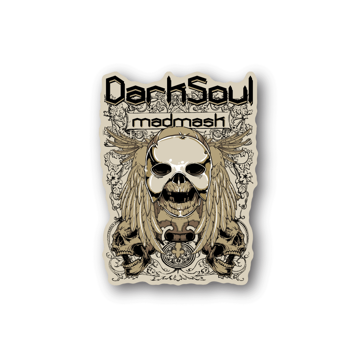Dark Soul Skeleton Sticker – Vinyl Disorder