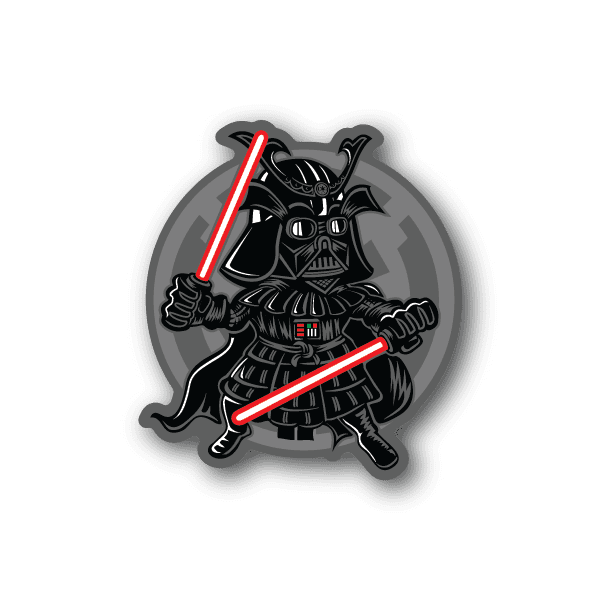 Darkside Samurai Sticker – Vinyl Disorder
