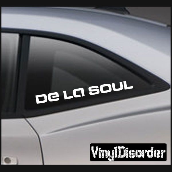De La Soul Decal – Vinyl Disorder