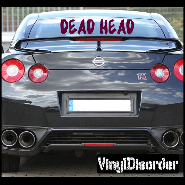 Dead Head Decal – Vinyl Disorder