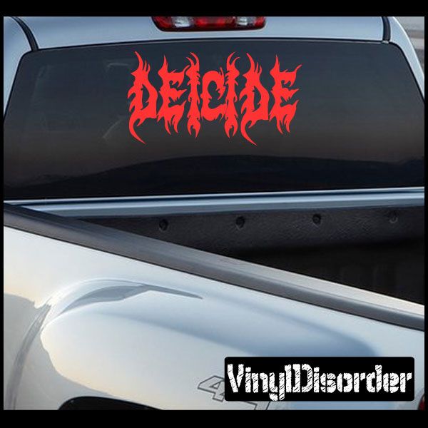 Deicide Decal – Vinyl Disorder