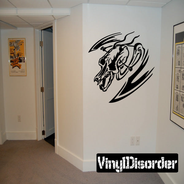 Demon Skull Decals – Vinyl Disorder