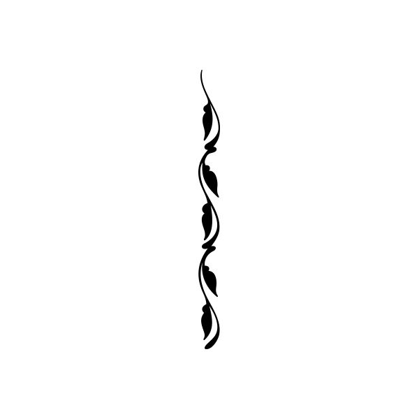 Design Elements Custom Pinstripes Lines Corners Car Window Vinyl Decal ...