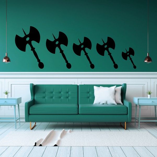 Double Headed Axe Family Kit Decal – Vinyl Disorder