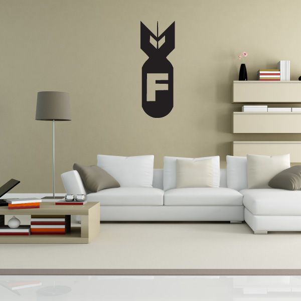 F Bomb Decal – Vinyl Disorder