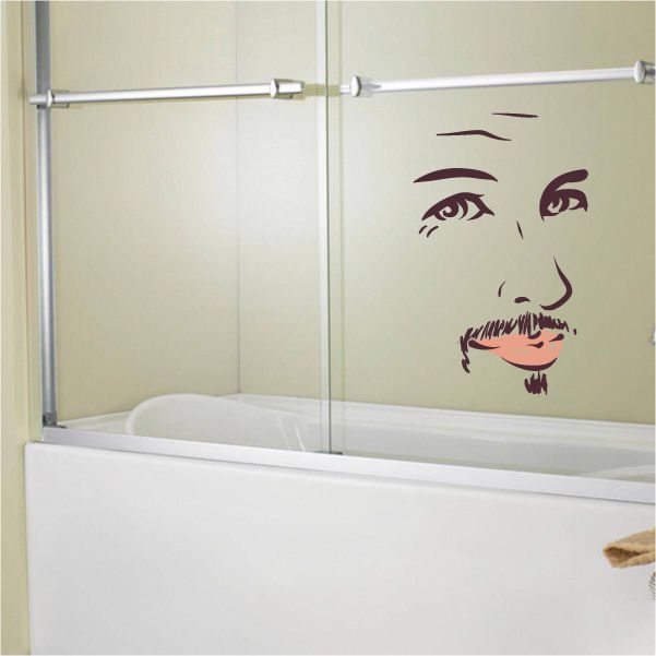 Face Expression Male Wall Decal - Vinyl Decal - Car Decal - Idcolor003 ...