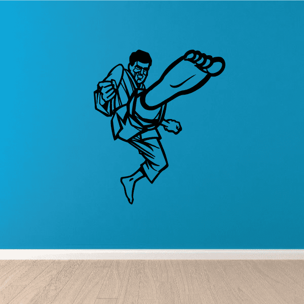 Face Kick Kung Fu Decal – Vinyl Disorder