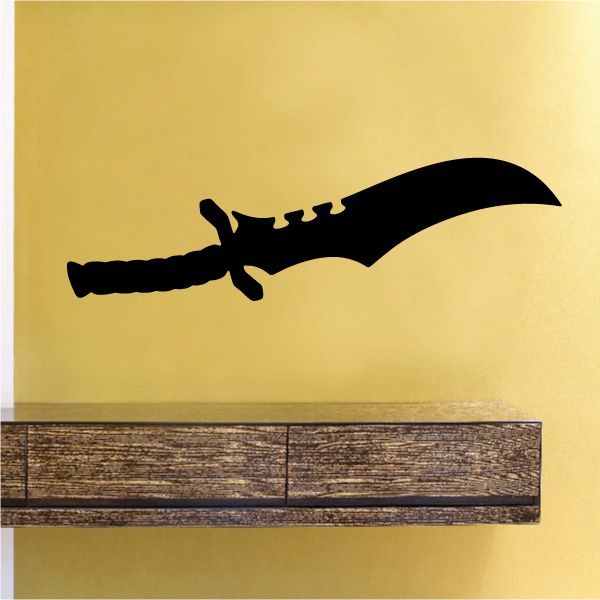 Fancy Knife Decal – Vinyl Disorder
