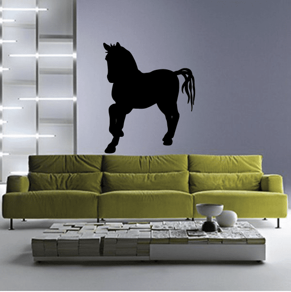 Fancy Pony Pose Silhouette Decal – Vinyl Disorder