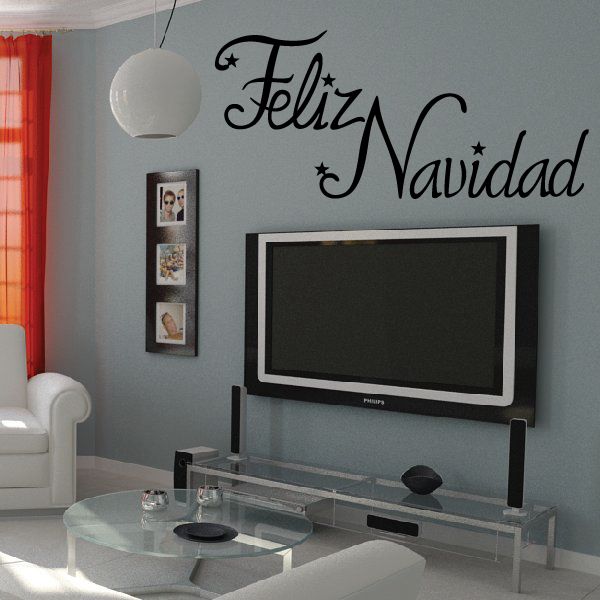 Feliz Navidad Script Decal – Vinyl Disorder