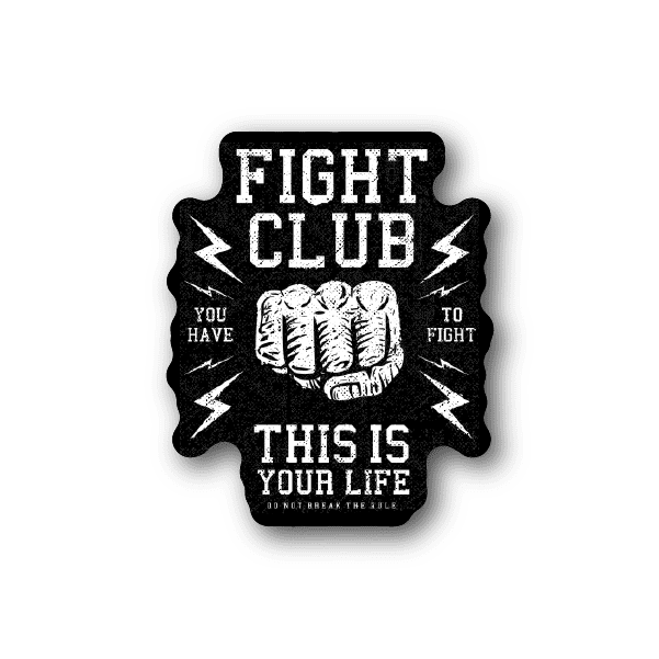 Fight Club Sticker – Vinyl Disorder
