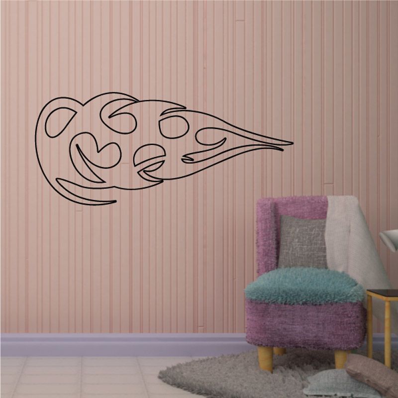 Fireball Ghost Flames Car Decal - Vinyl Decal - Wall Decal - CF109 ...