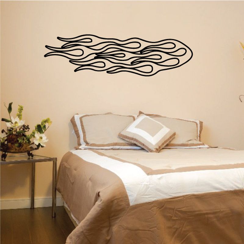 Fireball Ghost Flames Car Decal - Vinyl Decal - Wall Decal - CF150 ...