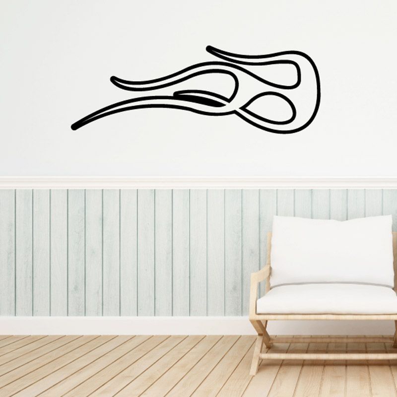 Fireball Ghost Flames Car Decal - Vinyl Decal - Wall Decal - CF260 ...