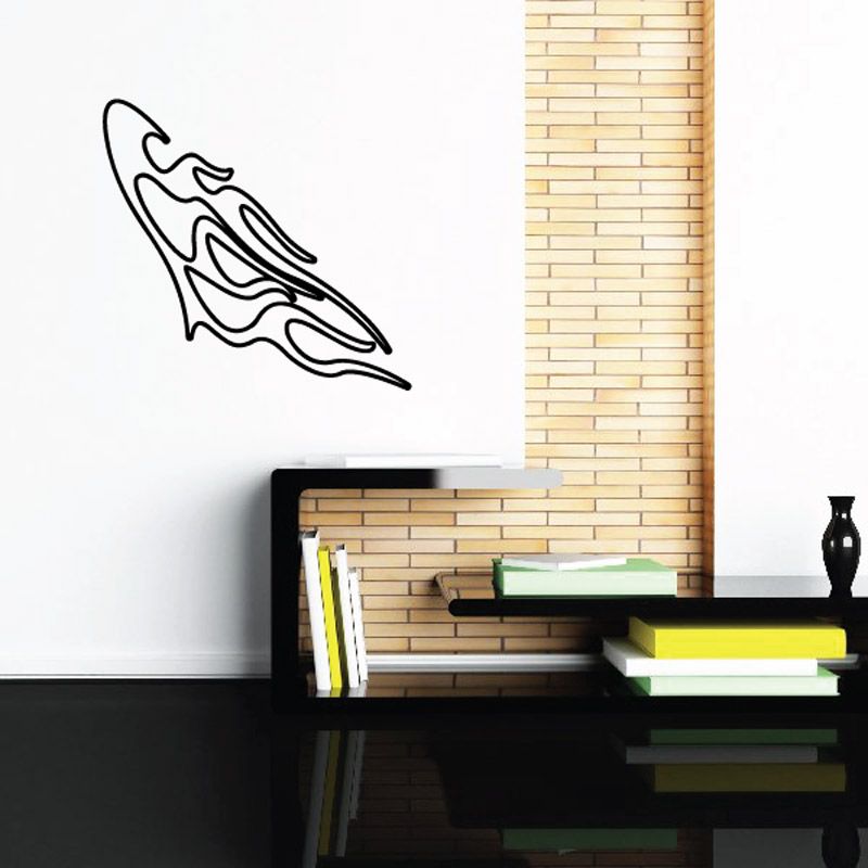 Fireball Ghost Flames Car Decal - Vinyl Decal - Wall Decal - CF335 ...