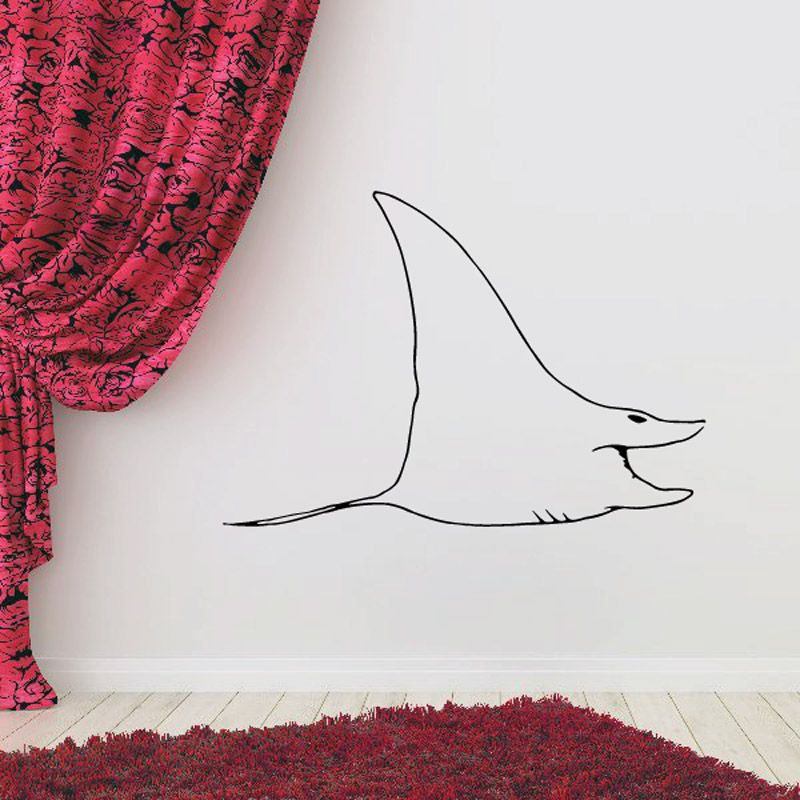 Flapping Stingray Decal – Vinyl Disorder